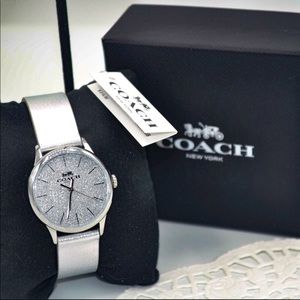 Coach Accessories | Watch Brown Monogram Leather Band | Poshmark